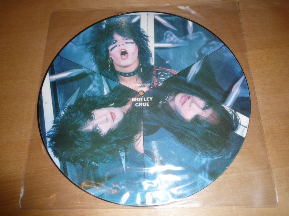 MÖTLEY CRÜE Mick Mars Interview Ltd. Picture Disc - UK 1986 (Neu und ...
