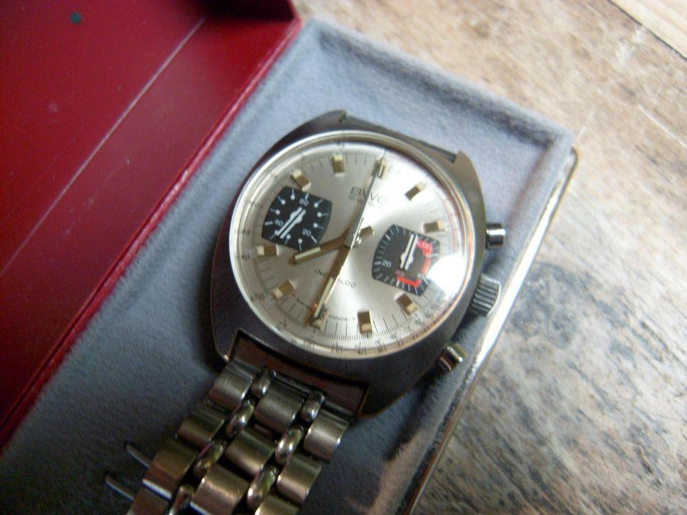 Super Rare BWC Chronograph mit BWC Box läuft TOP genau (Gebraucht) in ...