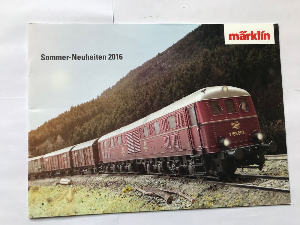 märklin katalog neuheiten 2016 (Gebraucht) in liestal für CHF 4.9 – mit Lieferung auf Ricardo kaufen