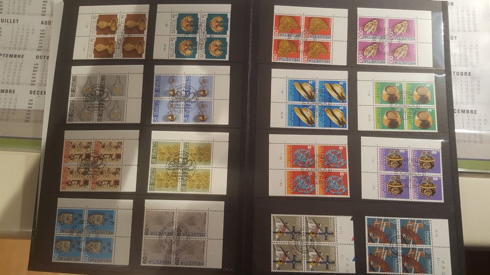 Timbre Pro Patria blocs de 4 1970 à 2009 (Gebraucht) in Sorvilier für CHF 10 – mit Lieferung auf ...