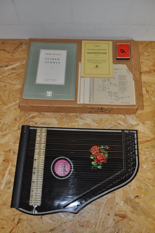 Zither von Scala - Unterlegbare Noten - Zitherschule Heft 1 (Gebraucht ...