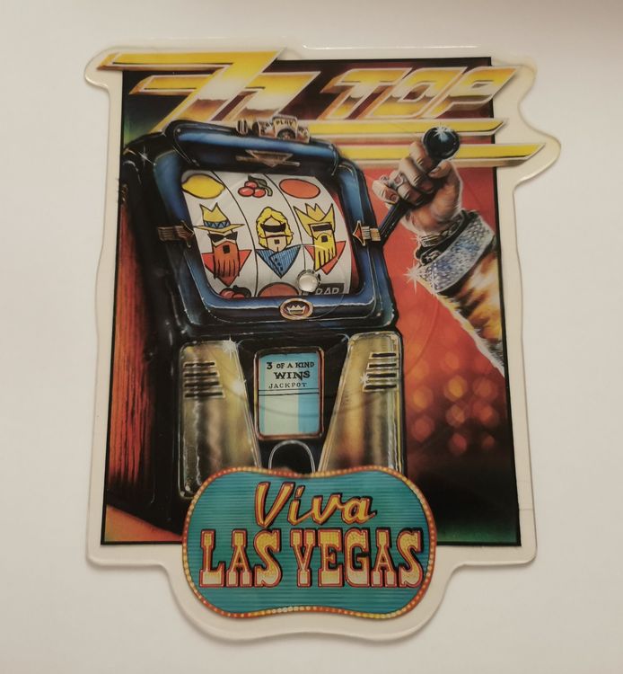 ZZ TOP: Viva Las Vegas Shaped Picture Disc | Kaufen auf Ricardo
