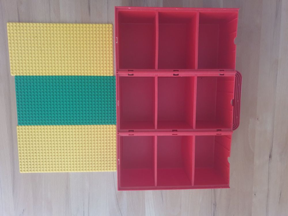 Lego Sortierkasten Sortierbox Sammelkoffer 3 Platten und Inn (Gebraucht ...