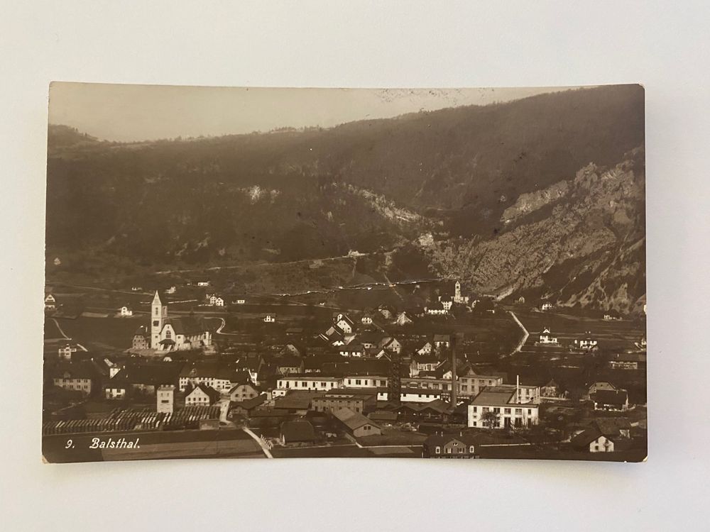 Balsthal SO // 1913 Gesamtansicht Dorf (Gebraucht) in Basel für CHF 15 – mit Lieferung auf ...