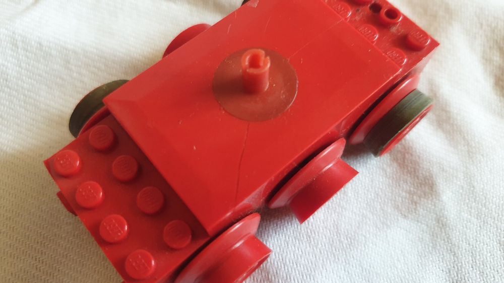 RAR roter LEGO 12V seltener roter Eisenbahn Motor 7750 7730 | Kaufen ...