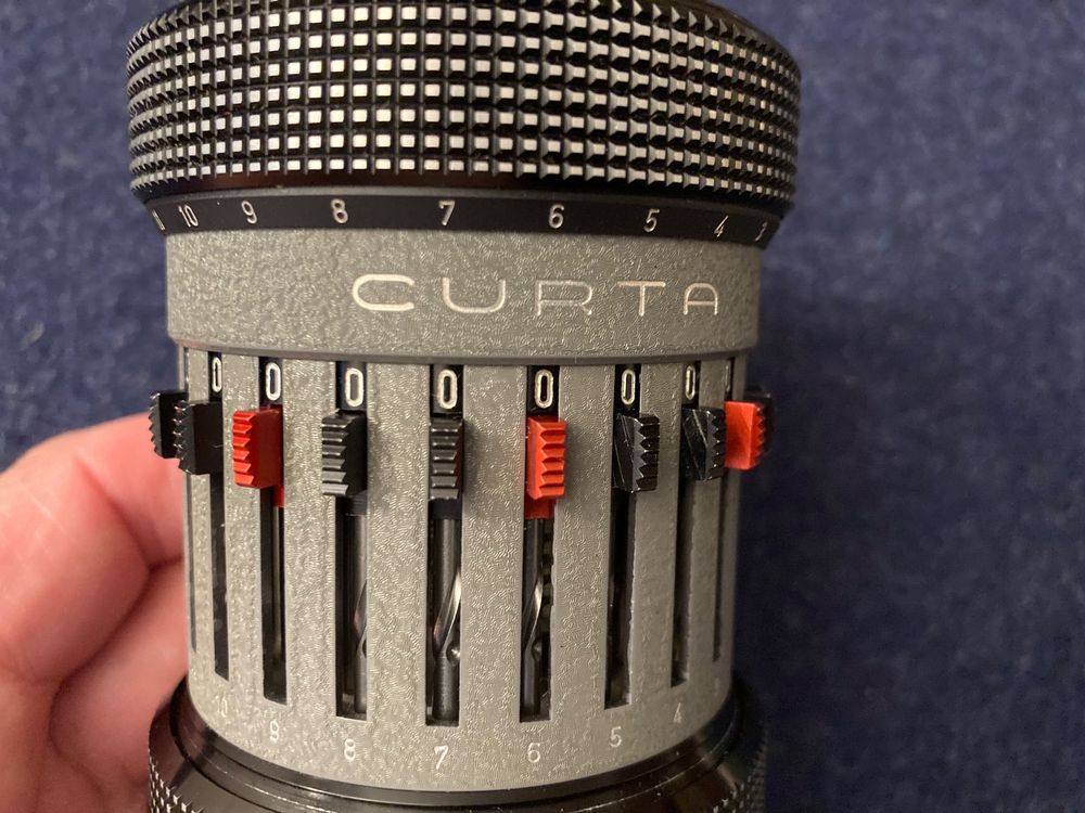 Machine à calculer CURTA Type II Antike Rechenmaschine CURTA | Kaufen ...