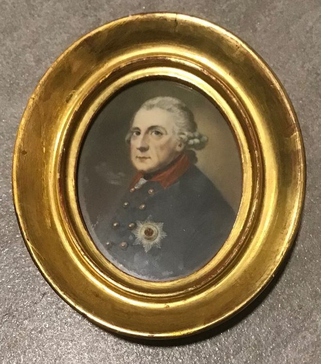 Friedrich der GROSSE Antike Miniature Gemälde (Gebraucht) in Root für CHF 45 – mit Lieferung auf ...