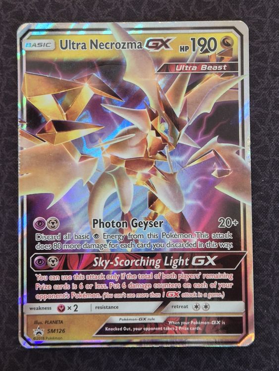 Ultra Necrozma Gx Sm126 Promo Holo Rare Pokémon Card Kaufen Auf Ricardo