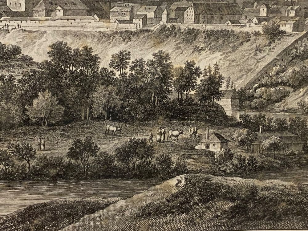 Grosse Ansicht von BERN: Kupferstich Zurlauben von ca 1780 | Kaufen auf Ricardo