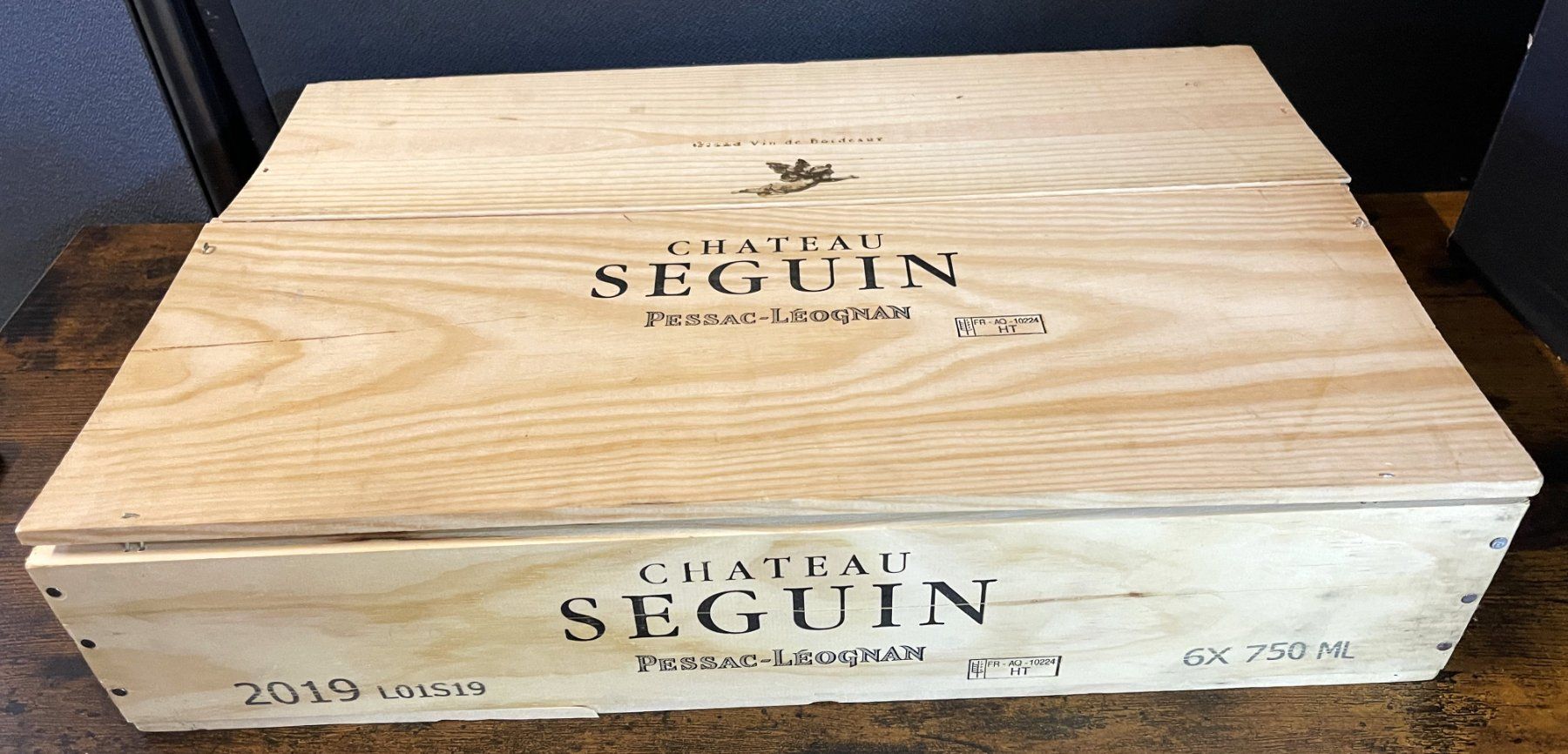 2019 Château Seguin, Pessac-Leognan, Frankreich - 6 x 750ml (Neu und ...