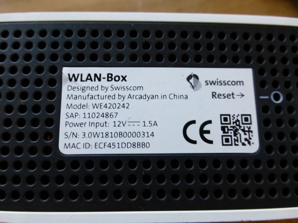 Swisscom Wlan Box | Kaufen auf Ricardo