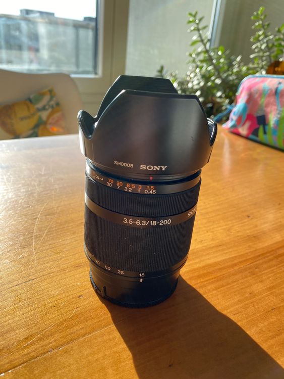Sony DT 18–200mm F3.5–6.3 mit A-Mount (Gebraucht) in Cham für CHF 150 ...