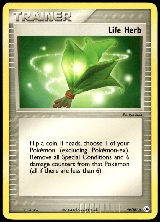 Life Herb 90/101 Pokémon EX Hidden Legends (Neu (gemäss Beschreibung ...