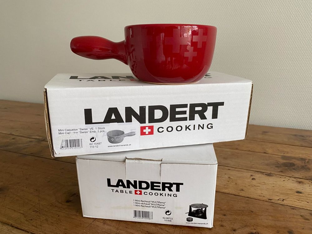 Mini Fondue - Caquelon (Neu (gemäss Beschreibung)) in Bottmingen für ...