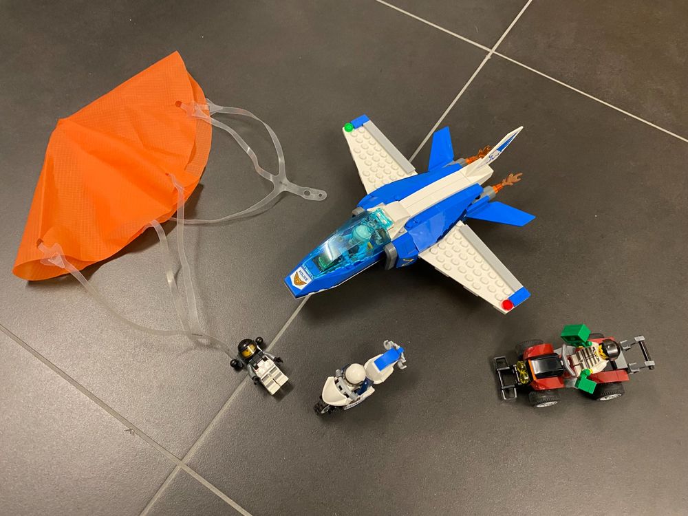 Lego City 60208 Polizeiflucht mit dem Fallschirm (Gebraucht) in ...