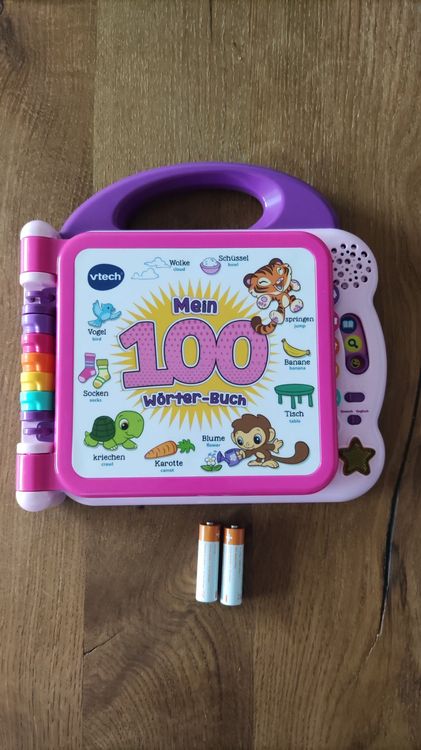 Lernspaß VTech Mein 100-Wörter-Buch pink | Kaufen auf Ricardo