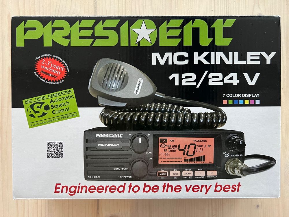CB Funkgerät President MC KINLEY „SELECTION“ (Gebraucht) in Bubikon für ...
