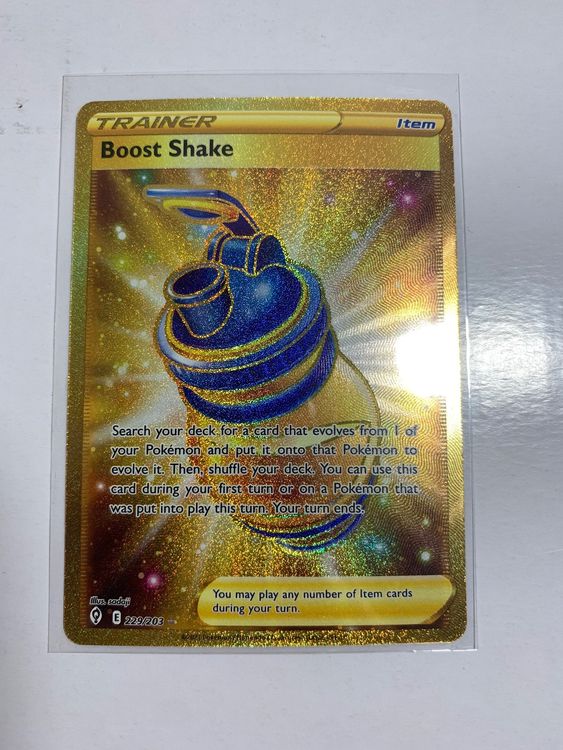 Pokemon Karte Boost Shake Goldkarte (Gebraucht) in Wettingen für CHF 4 ...
