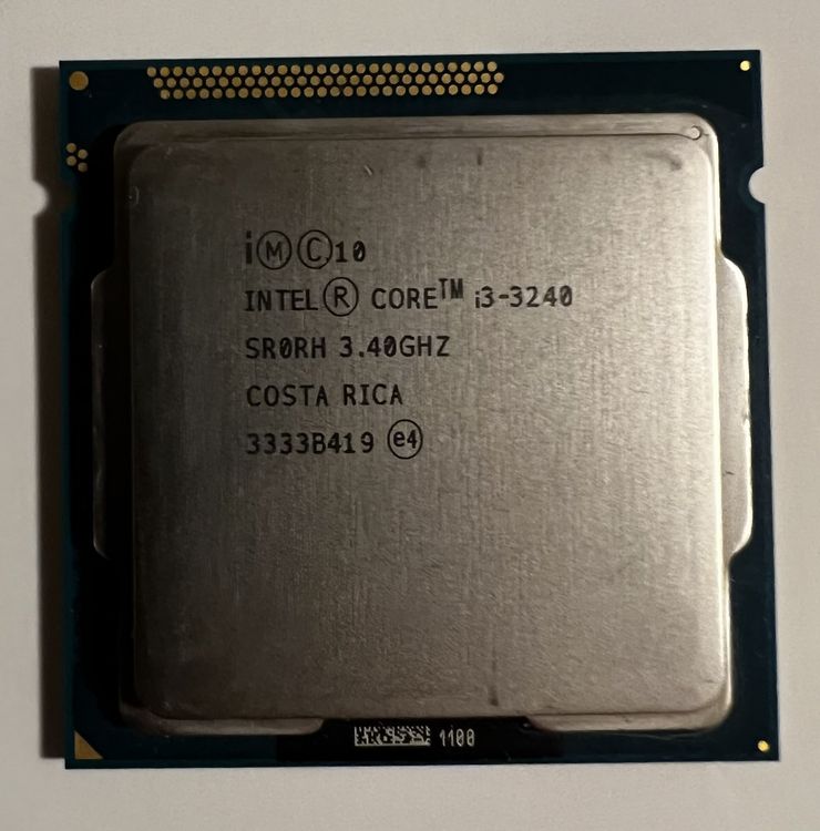 Intel Core i3 3240 (Gebraucht) in Zürich für CHF 6 – mit Lieferung auf ...