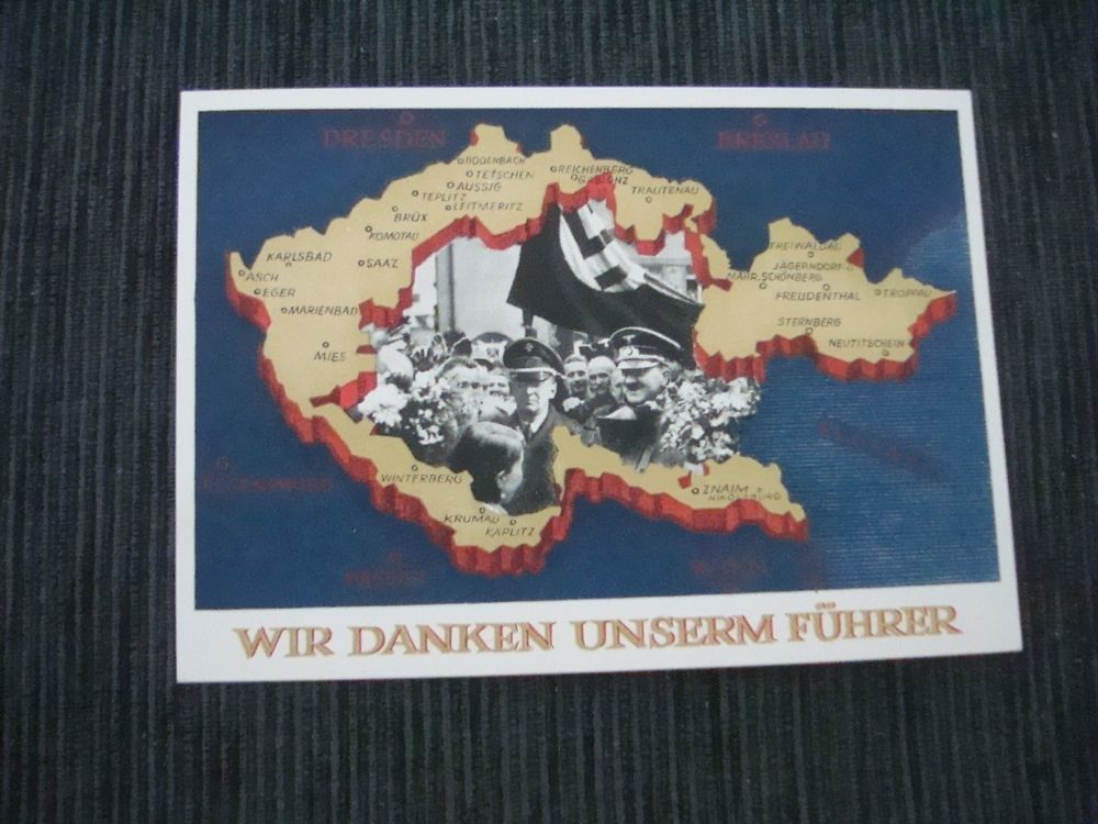 Postkarte - Deutsches Reich - Wir danken unserem Führer (Gebraucht) in Neuenegg für CHF 8.8 ...