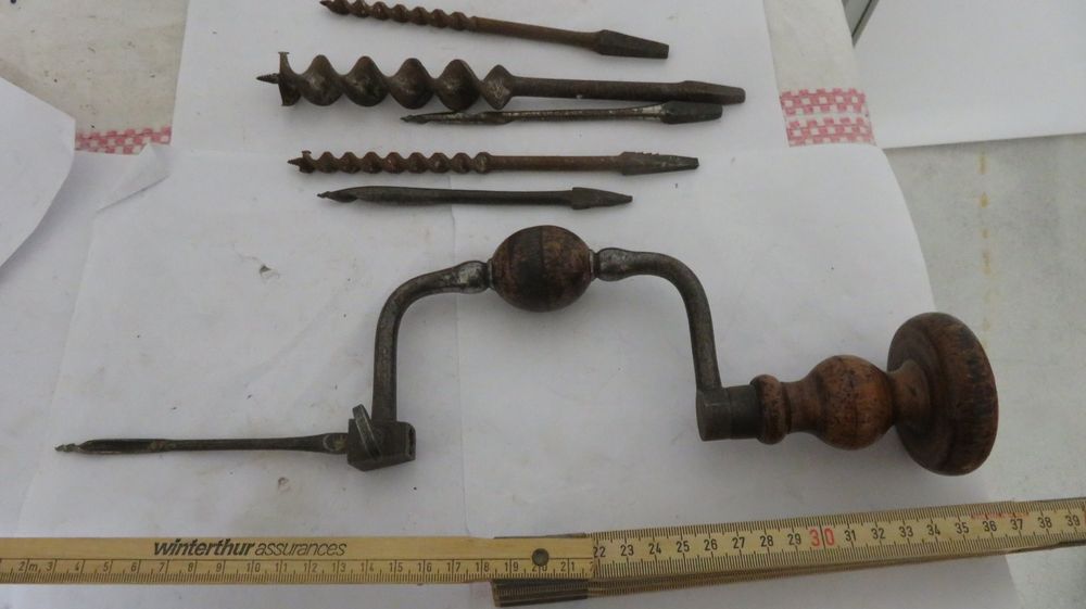 Handbohrer anitk, einmalig schön, Peugeot fréres (Gebraucht) in ...