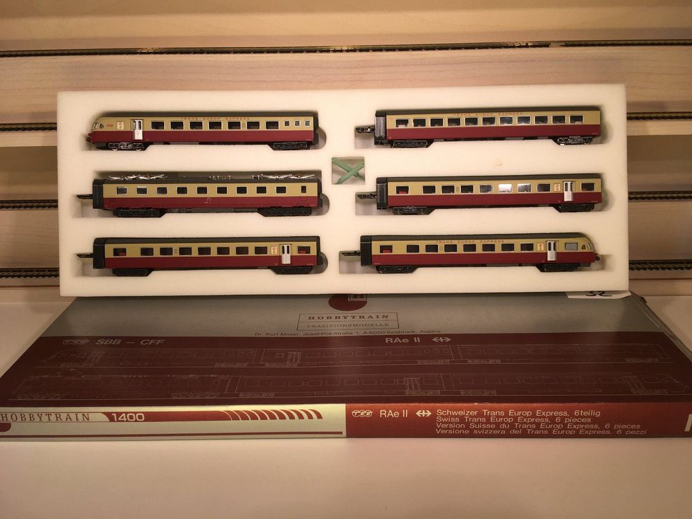 Kato Hobbytrain 1400 TEE Spur N (Gebraucht) in Zürich für CHF 152 – mit ...