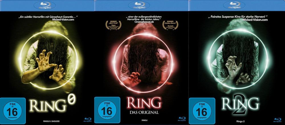 The Original Ringu Trilogie (1998-2000) J-Horror-Kult/3-BDs (Neu (gemäss Beschreibung)) in ...