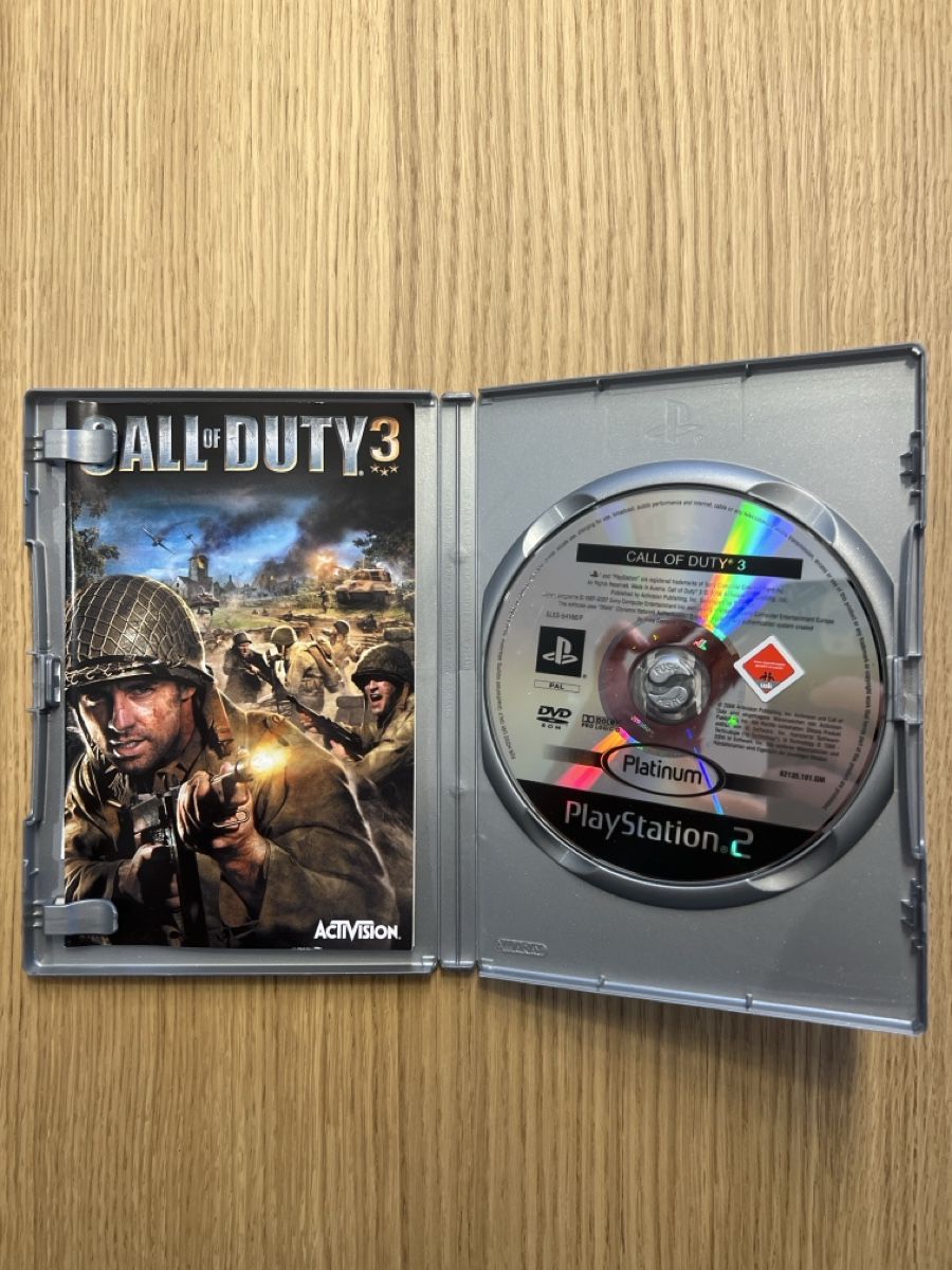 Call of Duty 3 - PS2 - Top Zustand - Retro Game Klassiker (Gebraucht ...