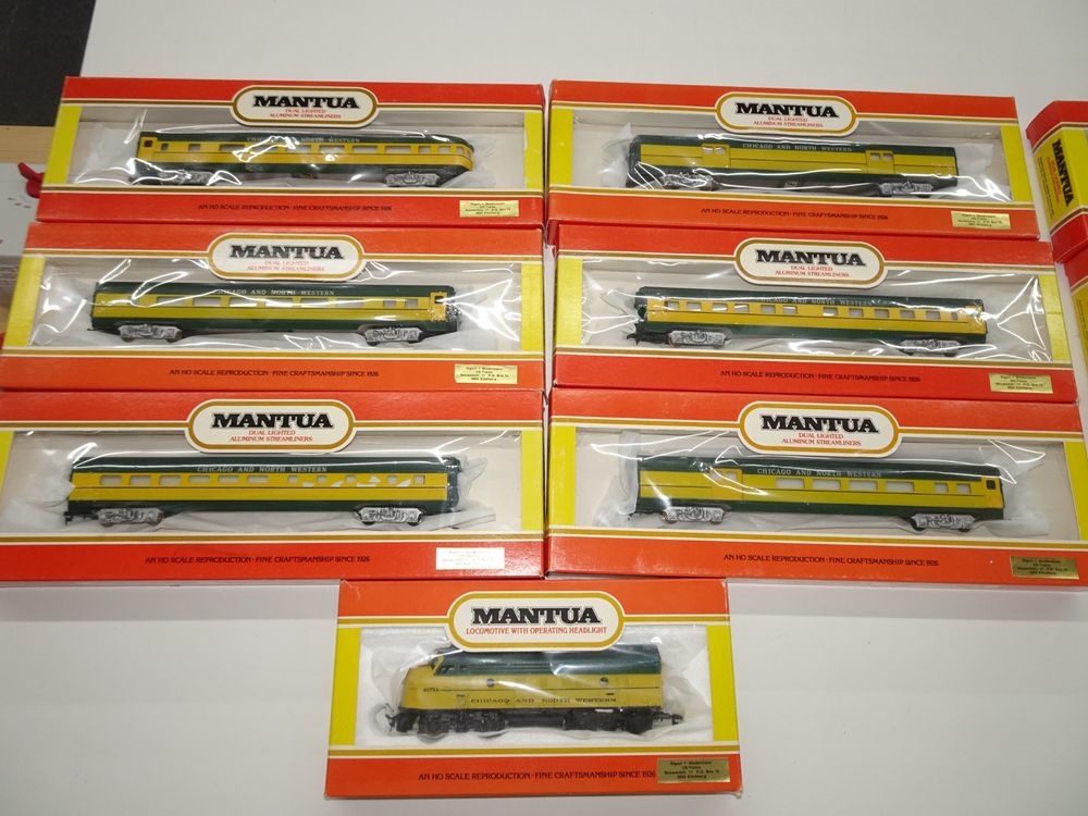 Mantua VIA CN Zug Lokomotive Steuerwagen HO 402-83 (Gebraucht) in ...