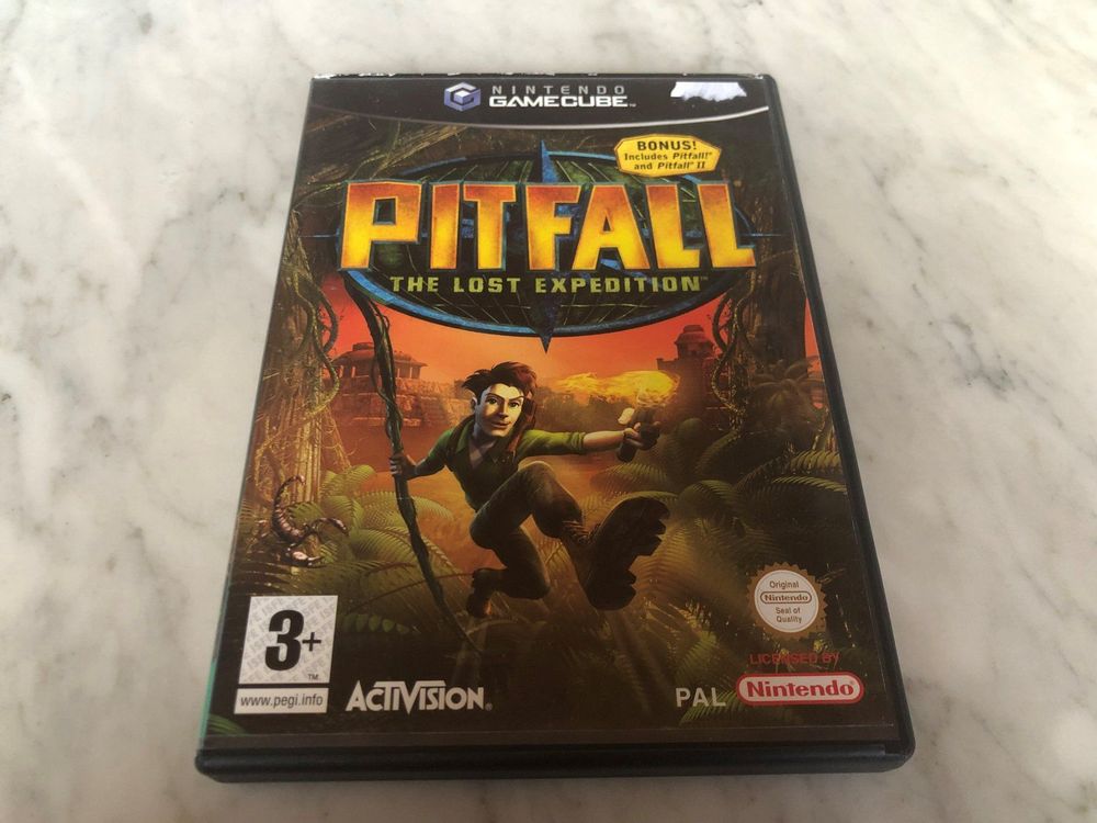 PITFALL THE LOST EXPEDITION SPIEL FÜR NINTENDO GAMECUBE (Gebraucht) in ...