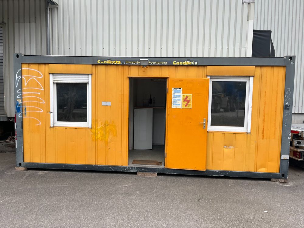 Condecta Bürocontainer 20 Fuss Werkstatt - ab Fr. 1.00 | Kaufen auf Ricardo