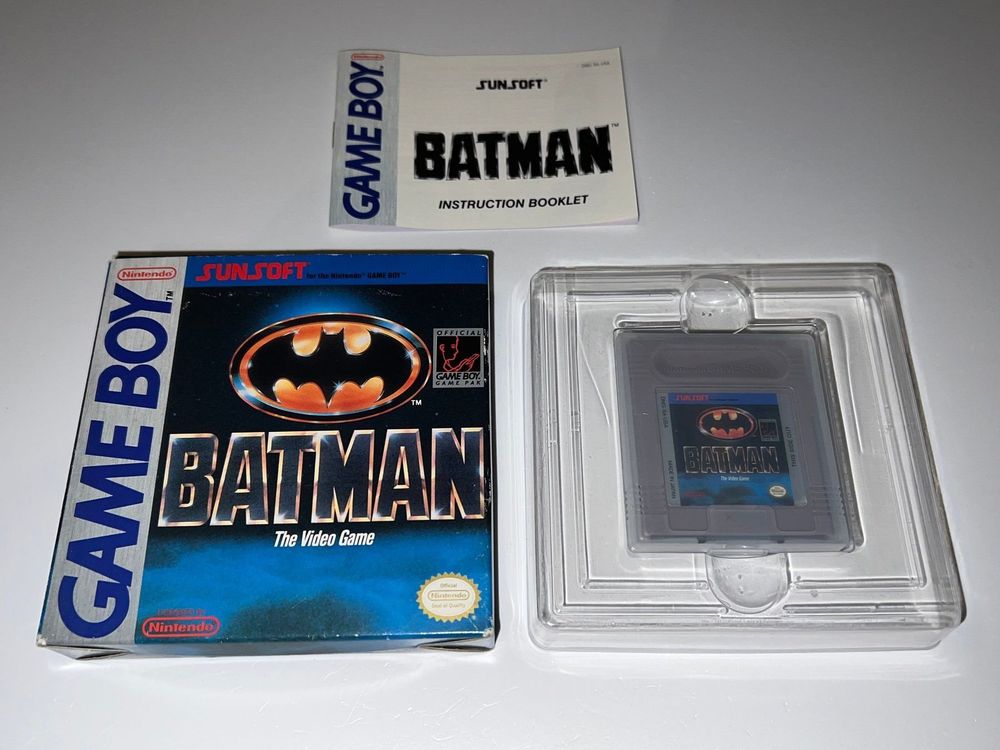 Game Boy Classic (GB) Spiel - Batman: The Video Game (OVP) (Usato) a ...