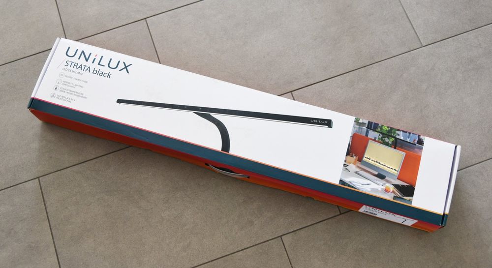 Unilux Strata black LED Schreibtischlampe (Neu (gemäss Beschreibung ...