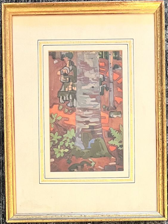 Octav Matthey (1888-1969) Wald Szene Aquarell (Gebraucht) in für CHF 34 ...