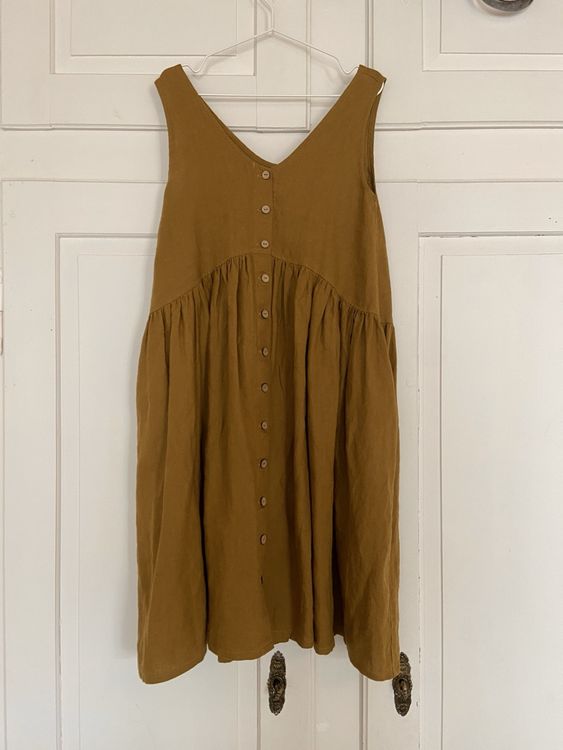 Not Perfect Linen NotPerfectLinen Volume Midi Dress (Gebraucht) in St ...
