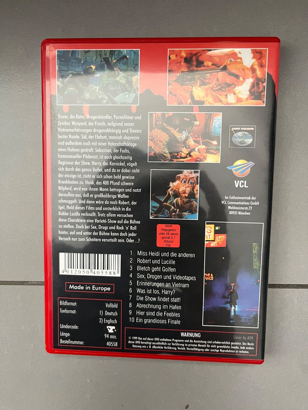 Meet the Feebles (1999) DVD 📀 (Neu (gemäss Beschreibung)) in Sierre für CHF 14.95 – mit ...