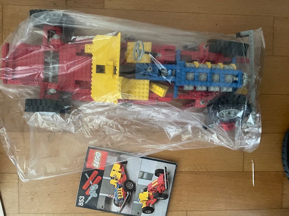 Lego 853 Auto Jeep Technic (1977) VINTAGE, Neuwertig (Gebraucht) in ...
