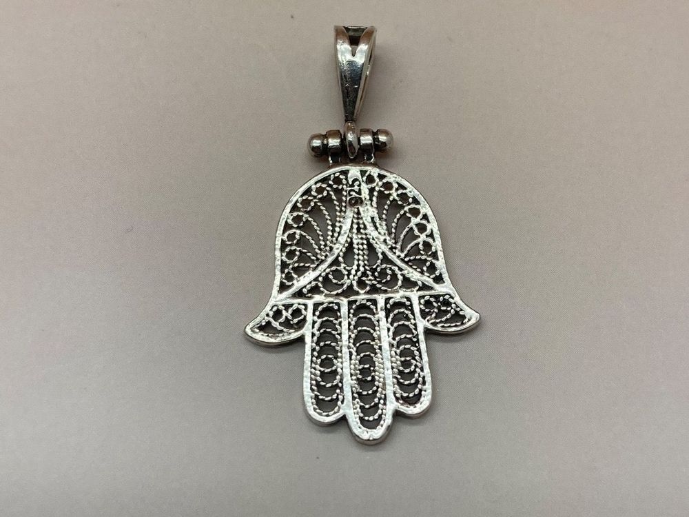 Hand der Fatima Silberanhänger 925 Silber | Kaufen auf Ricardo