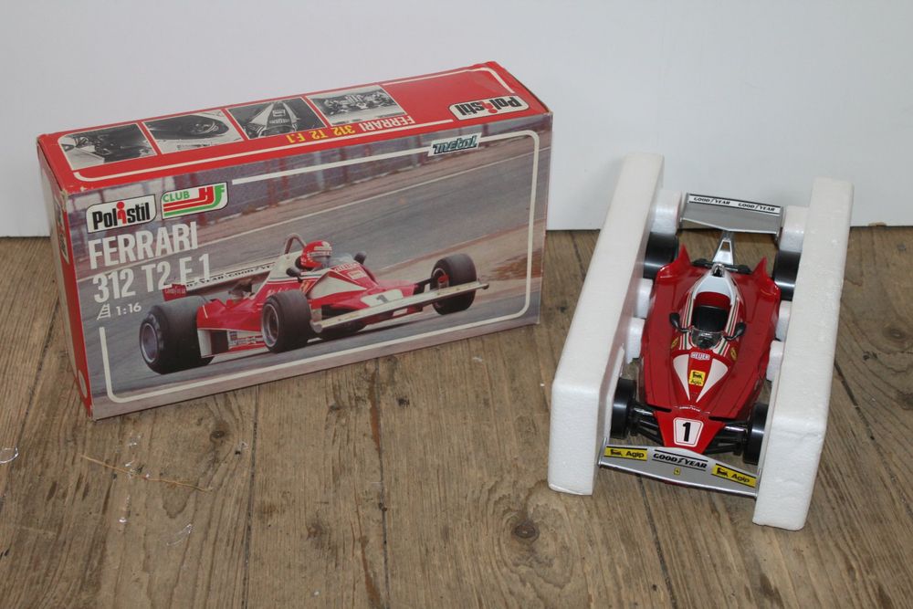 Polistil Nikki Lauda Ferrari 312 T2 F.1, 1:16 Modellauto | Kaufen auf Ricardo