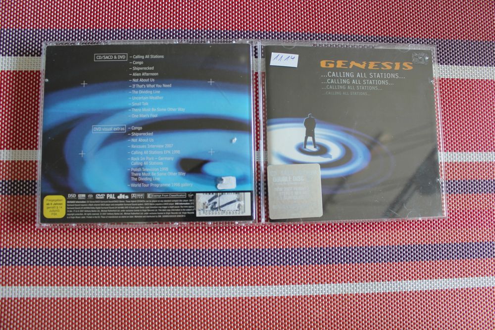 2007 Genesis ... Calling All Stations ... SACD Remaster &DVD (Gebraucht ...