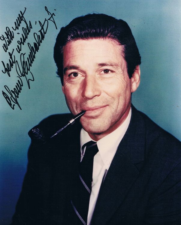 Efrem Zimbalist Jr 1918-2014 Autogramm signiert Foto 20x25cm (Gebraucht ...