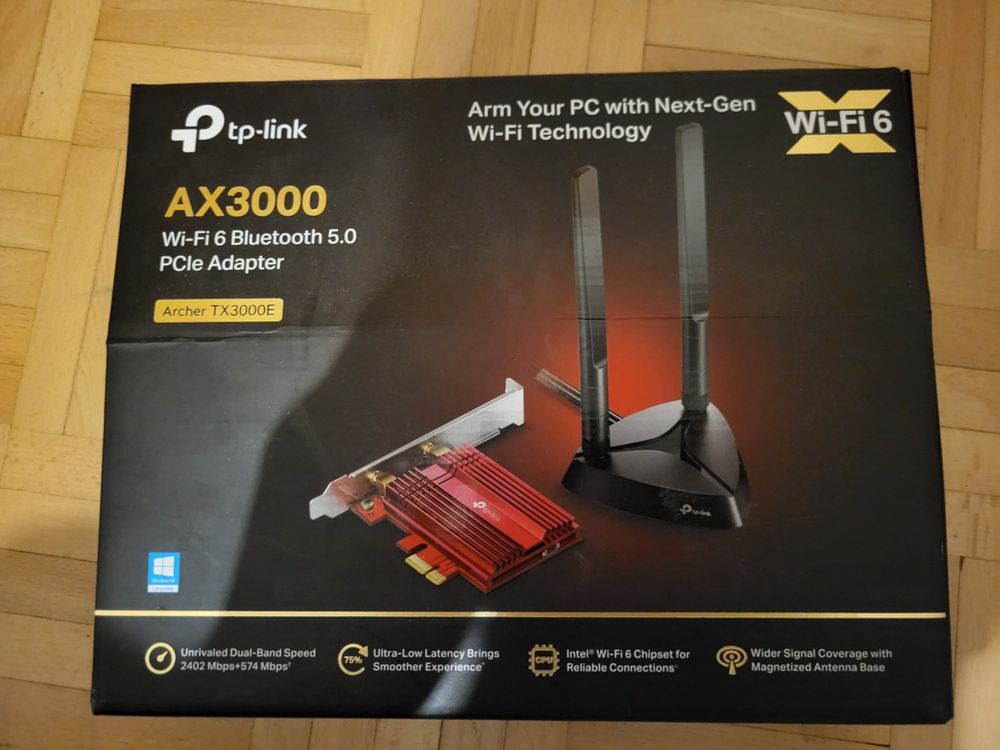 TP-LINK AX3000 Bluetooth 5 WiFi 6 PCIe Adapter (Gebraucht) in St ...