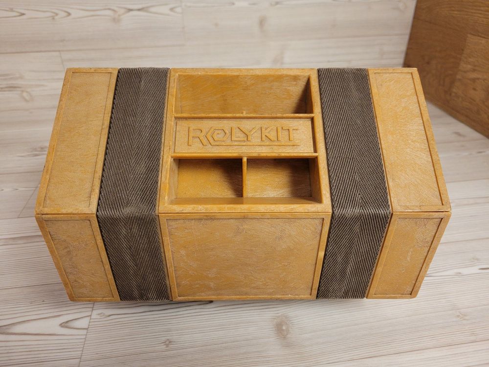 ROLYKIT Rollbox Werkzeugkasten Vintage Tool Box GPG Holland (Gebraucht ...