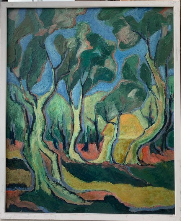 Interessante Wald Szene Gemälde (Gebraucht) in Root für CHF 90 – mit Lieferung auf Ricardo kaufen