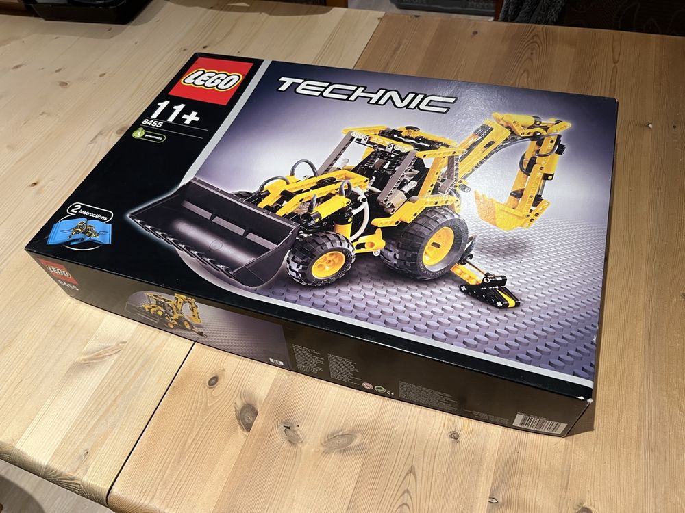 Lego Technic 8455 Pneubagger / Backhoe Loader 2 (Gebraucht) in airolo ...