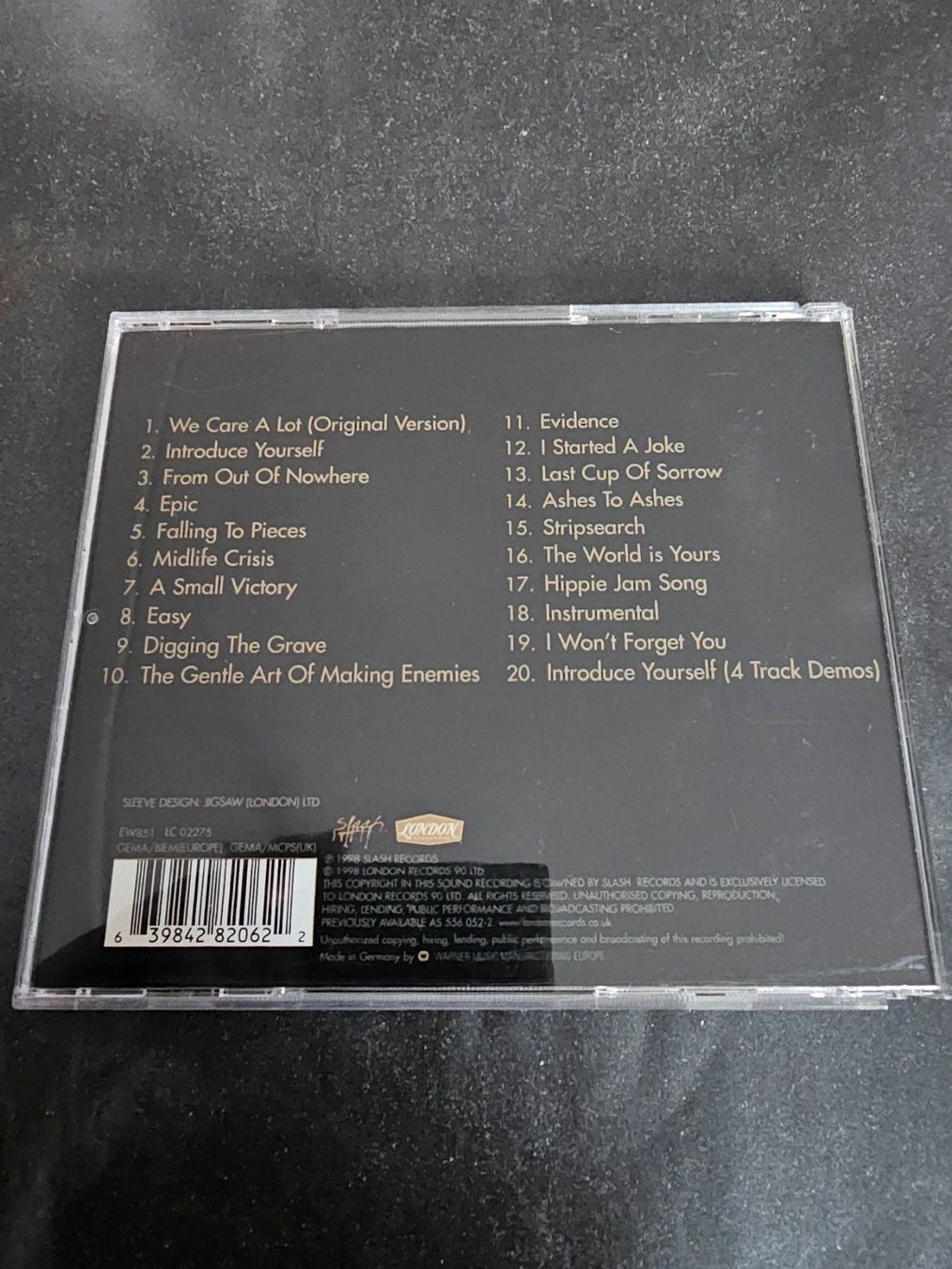 CD - Faith No More – Who Cares A Lot? The Greatest Hits (Gebraucht) in ...