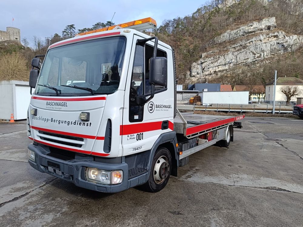 Iveco ML 75E17/P abschleppwagen mit seilwinde ab. 1.- (Gebraucht) in ...