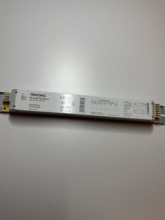 Tridonic EVG PC 2x36 T8 PRO ktl. 230V 50Hz | Kaufen auf Ricardo