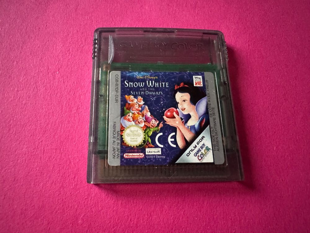 SNOW WHITE AND THE SEVEN DWARFS SPIEL FÜR NINTENDO GBC (Gebraucht) in ...