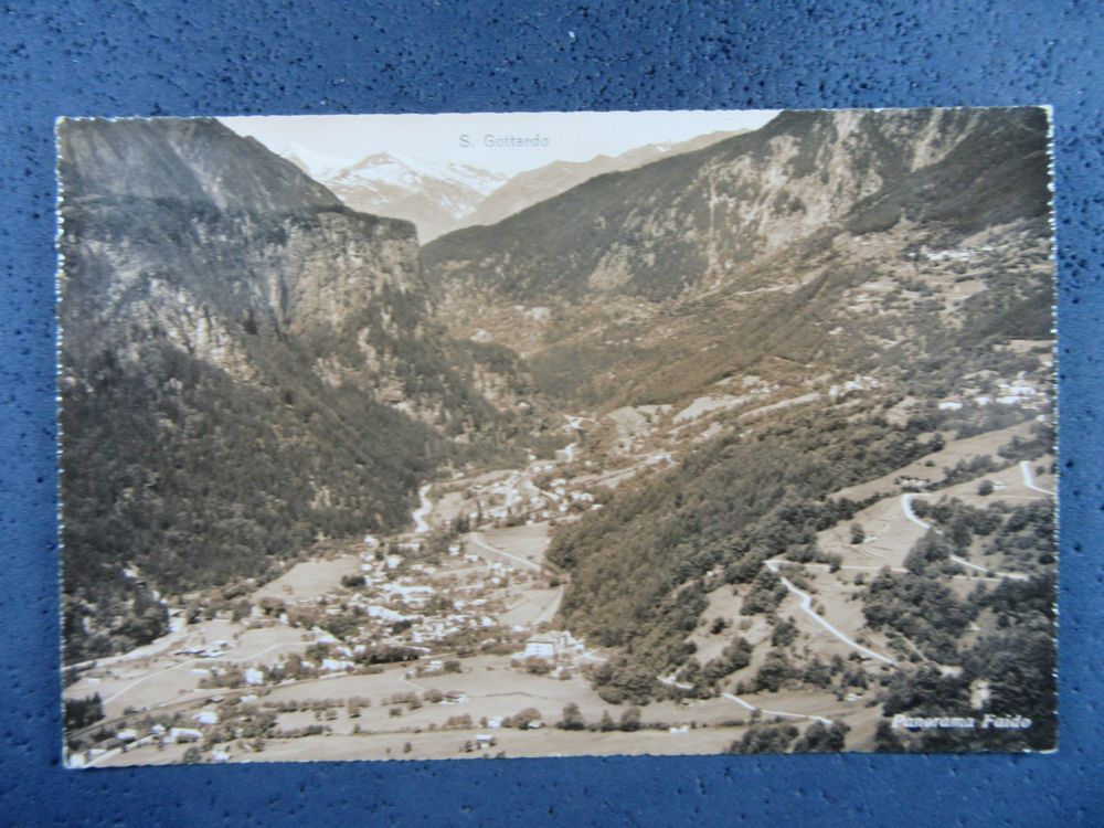 FAIDO 1953 TI PANORAMA LUFTBILD FELDPOST | Kaufen auf Ricardo